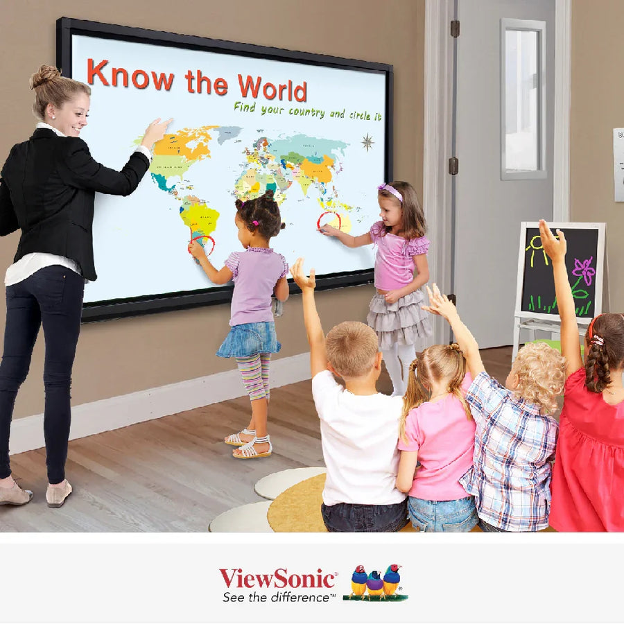 ViewSonic 65" IFP6550-5F Interactive Display 4K ViewBoard Gen 5 3840 x ...